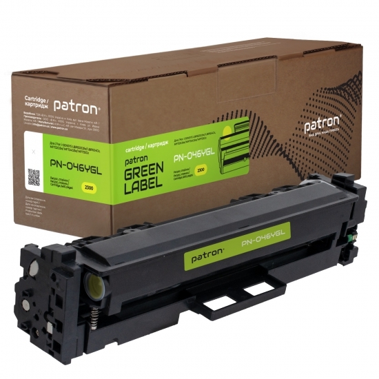 Patron GREEN Label CT-CAN-046-Y-PN-GL (Canon 046) купити в інтернет ...
