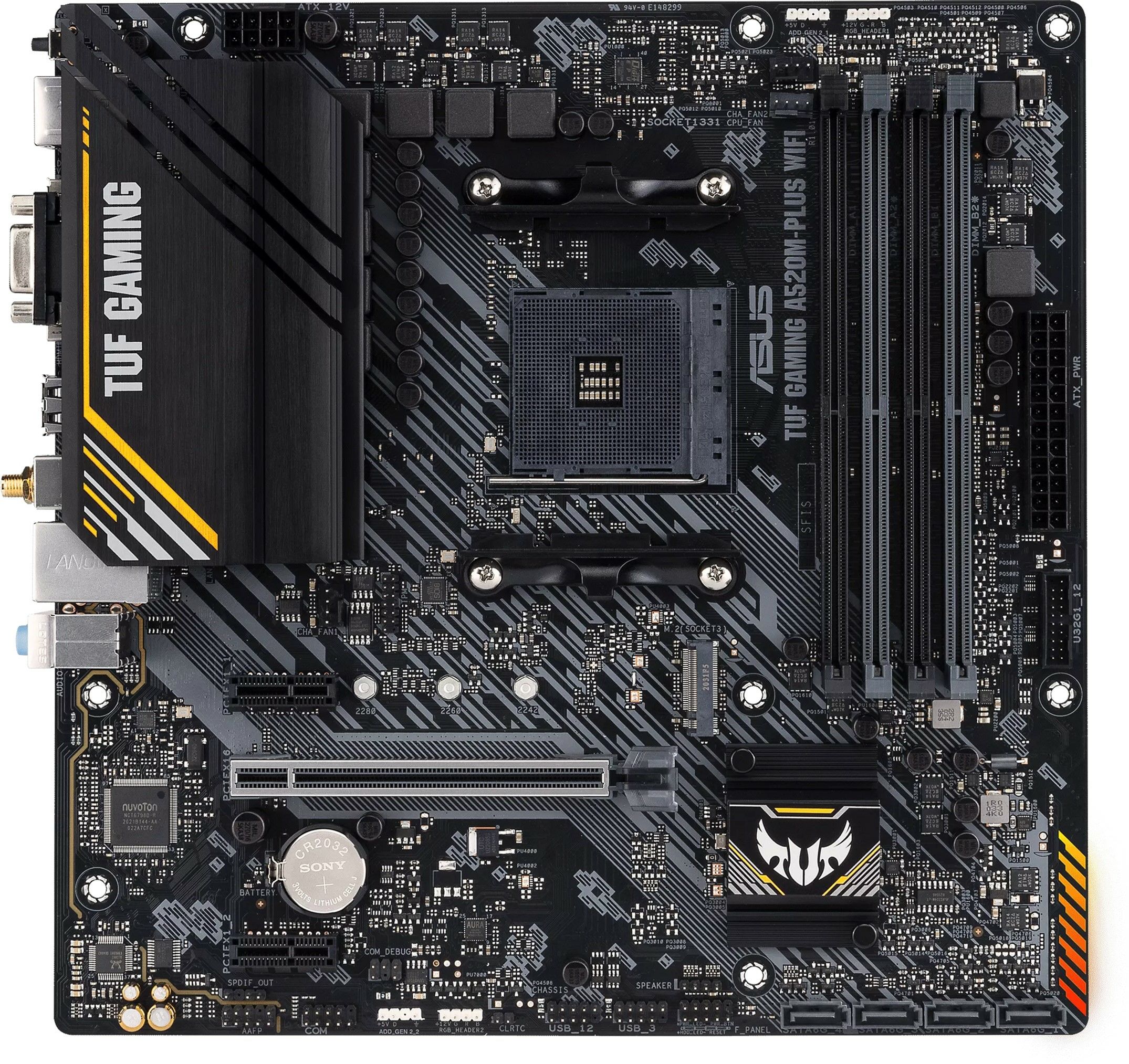 Asus TUF GAMING A520M-PLUS WIFI Socket AM4 AMD A520 (90MB17F0-M0EAY0 ...